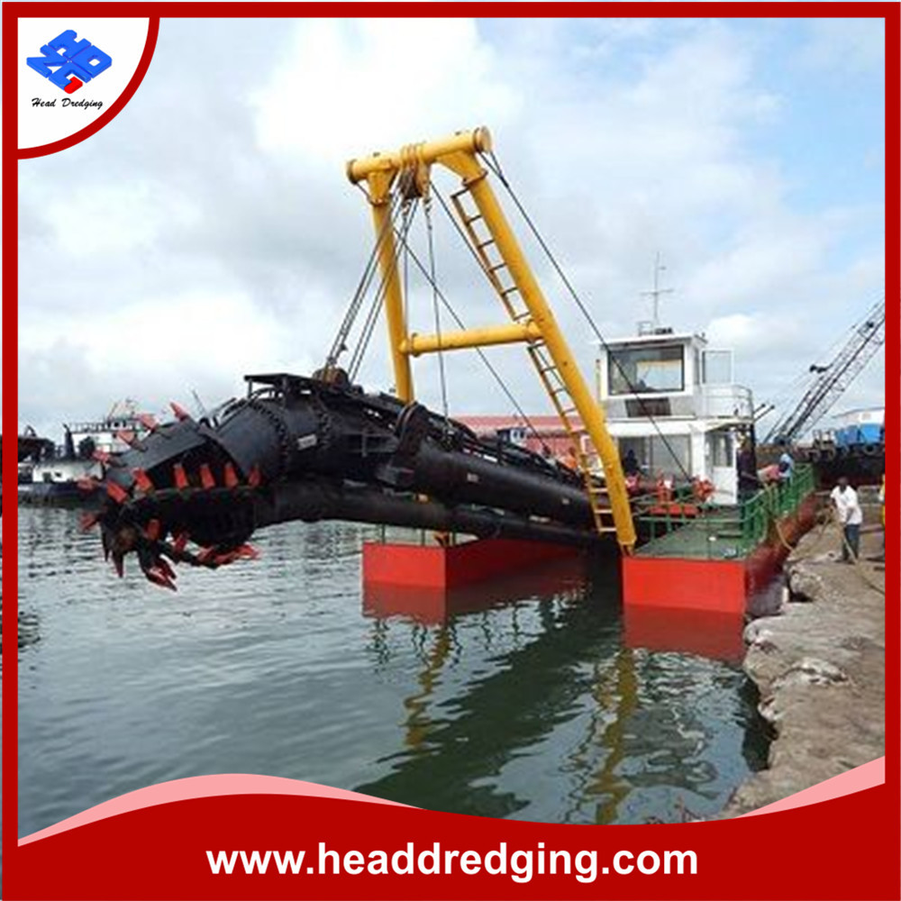 High Efficiency 22 Inch Cutter Suction Dredger With Big Capacity
