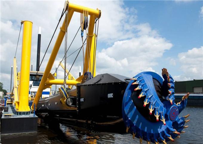 CSD150 6 Inch Hydraulic Cutter Suction Dredger For Sand Dredging